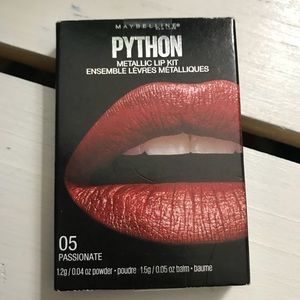 Maybelline | Makeup | Passionate Metallic Lip Kit Smudge Proof Lips ...